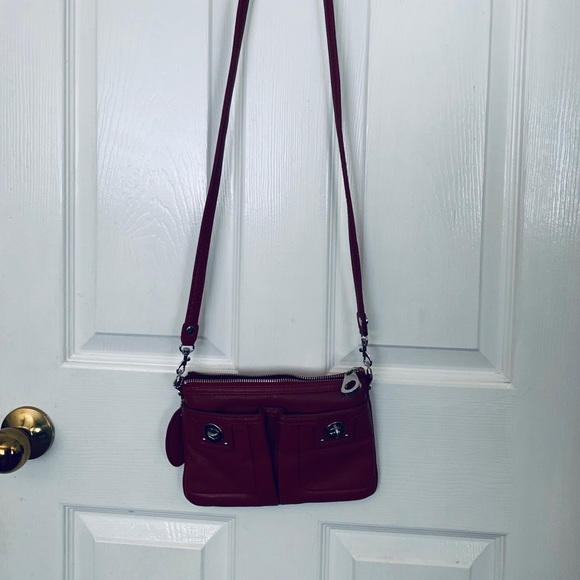 Pelle Studio | Bags | Small Pelle Studio Red Leather Crossbody Small ...